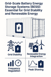 Grid-Scale BESS (Battery Energy Storage Systems): The Key to a Stable and Green Future