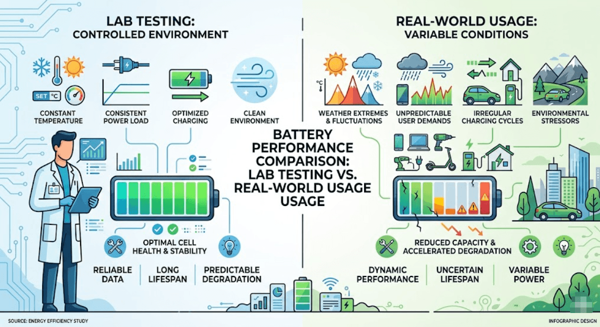 Battery Cycle Standards: DOD vs SOH vs EOL (With Calculator)