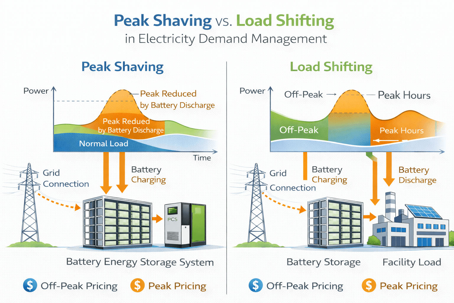 Peak Shaving vs Load Shifting: Which Saves Your Business More?