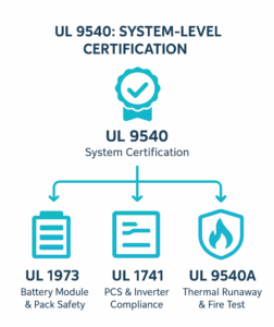 UL 9540 Certification for Energy Storage Systems: Complete Guide ...