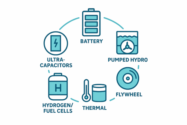 Energy Storage Systems Explained | Types of ESS for Renewable Energy