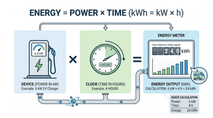 kWh vs kW Explained: Simple Guide to Power vs Energy