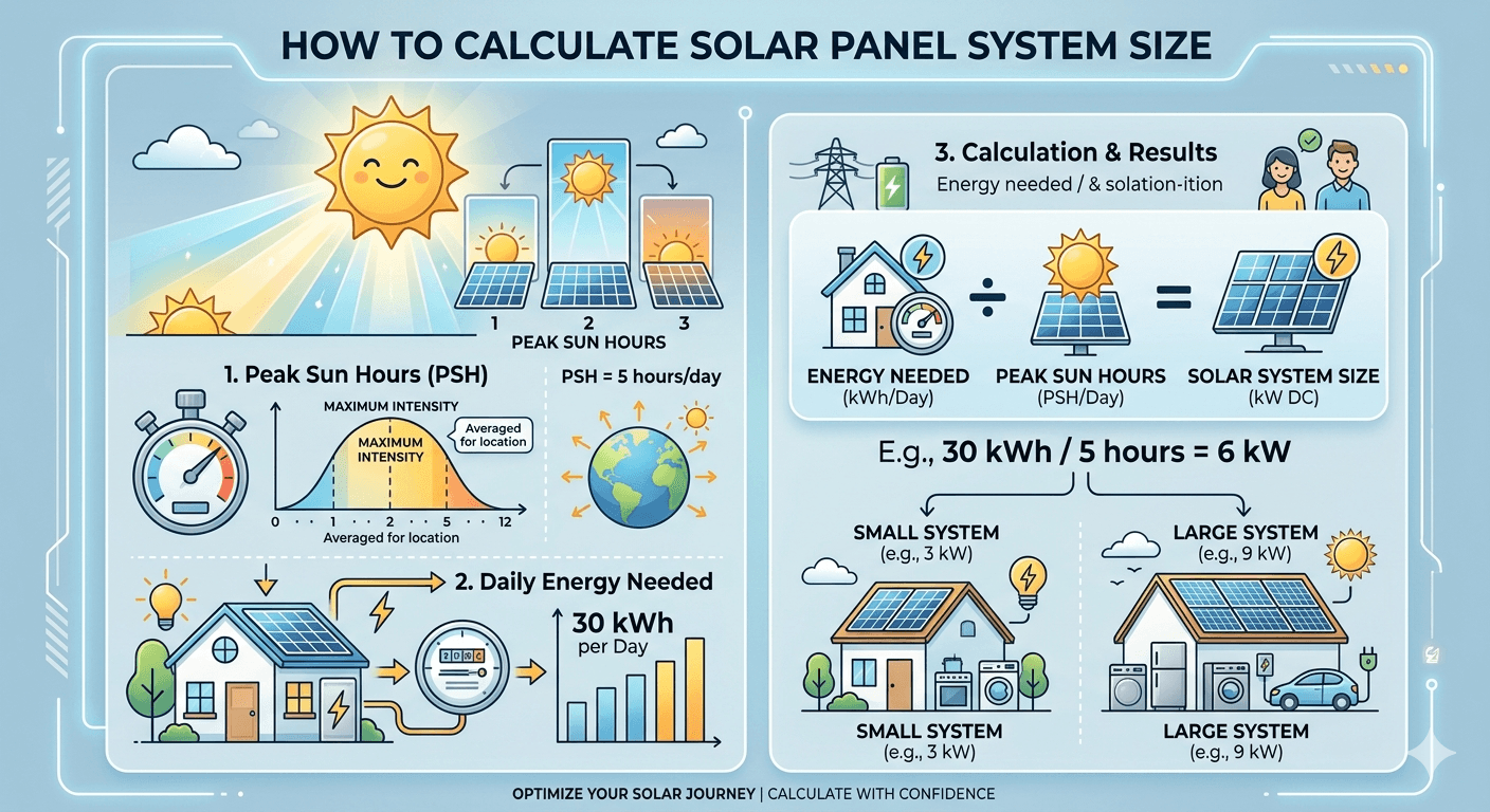 Energy Storage Calculation Guide: Battery & Solar Sizing